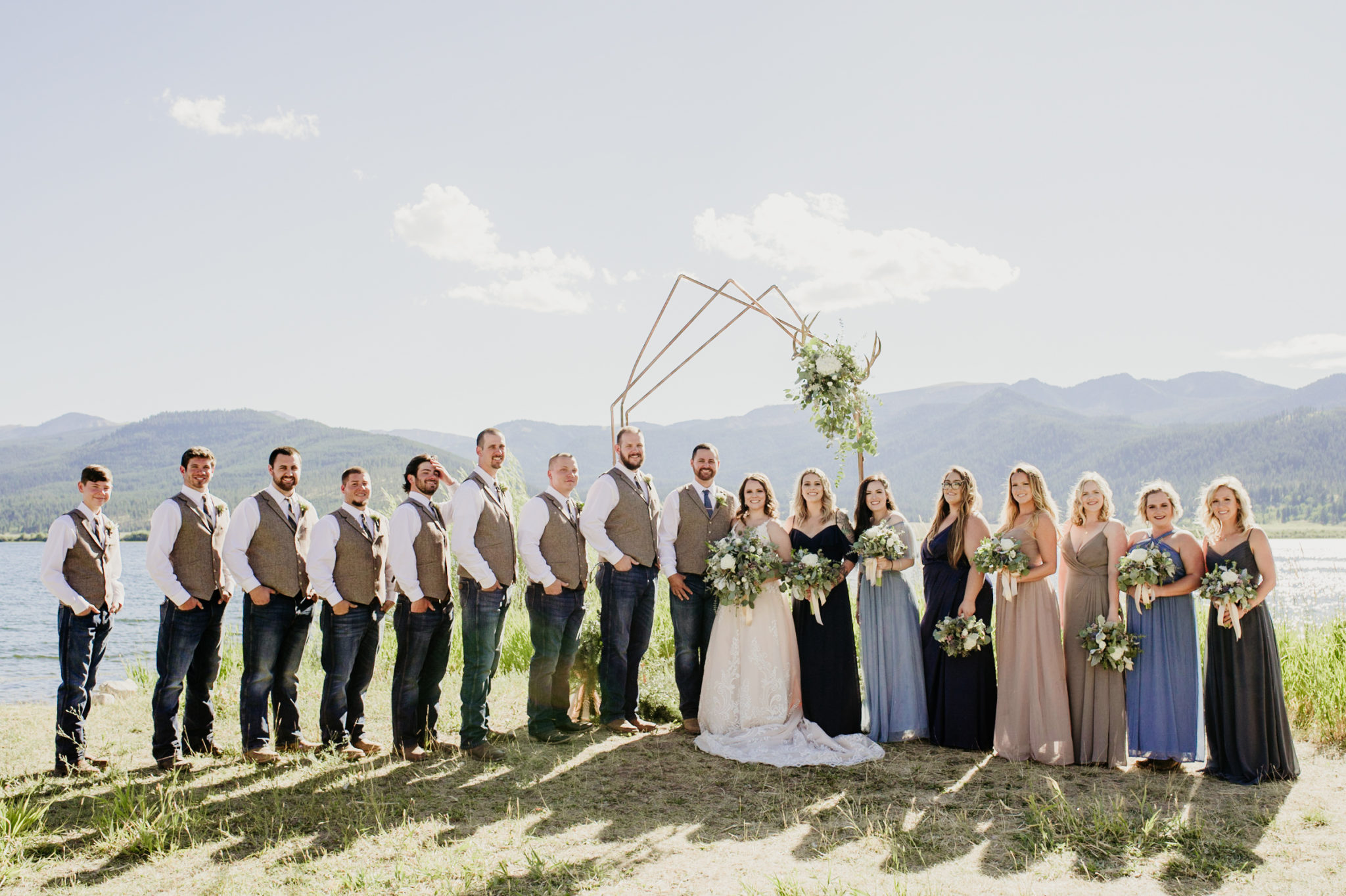 West Yellowstone Wedding | honeybeeweddingsmt.com