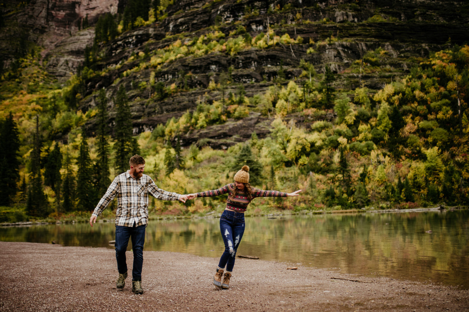 Surprise Hiking Proposal | Glacier National Park - honeybeeweddingsmt.com