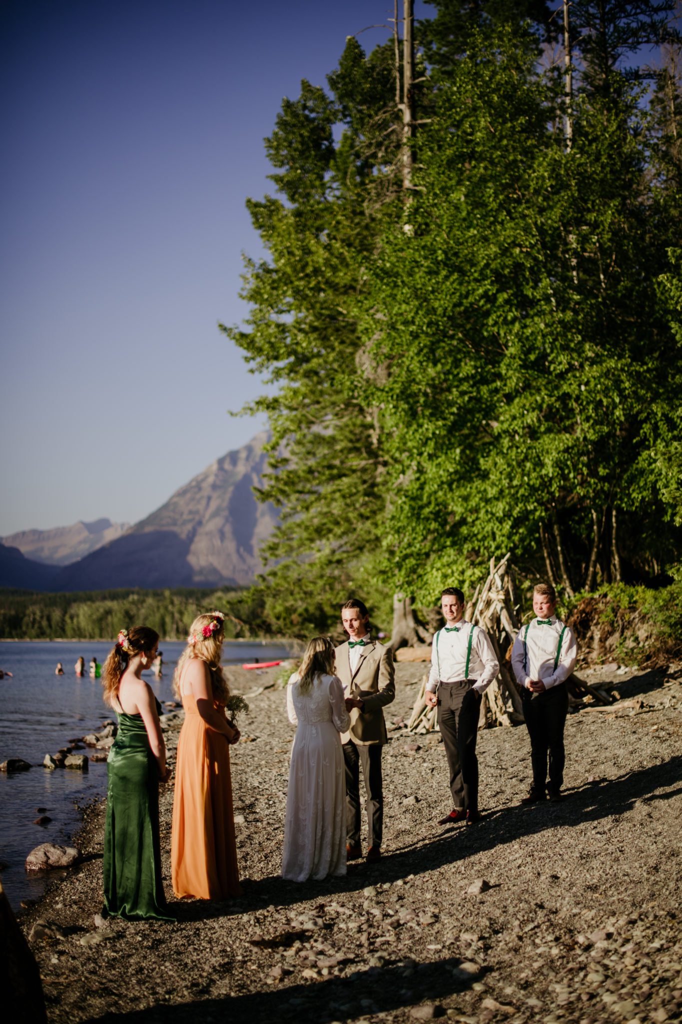 Glacier National Park Micro Wedding - Intentional Wedding Day!