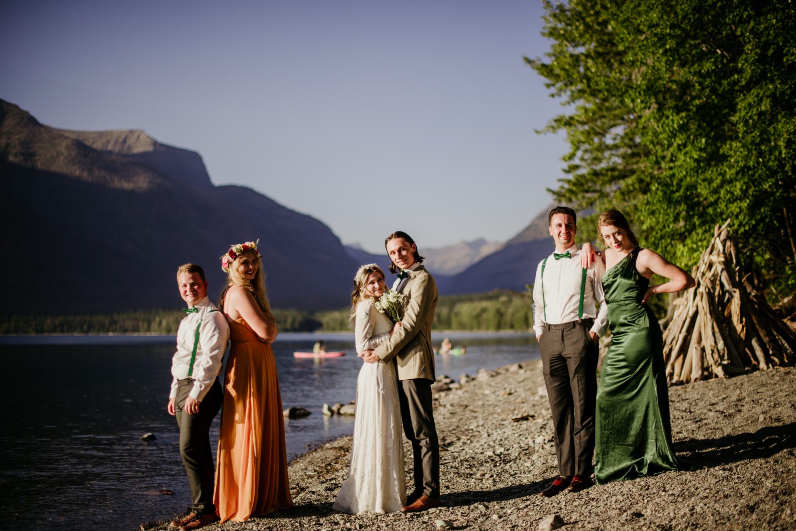 Glacier National Park Micro Wedding - Intentional Wedding Day!