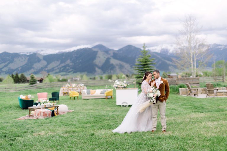 Spring Montana Wedding Inspiration - Bozeman
