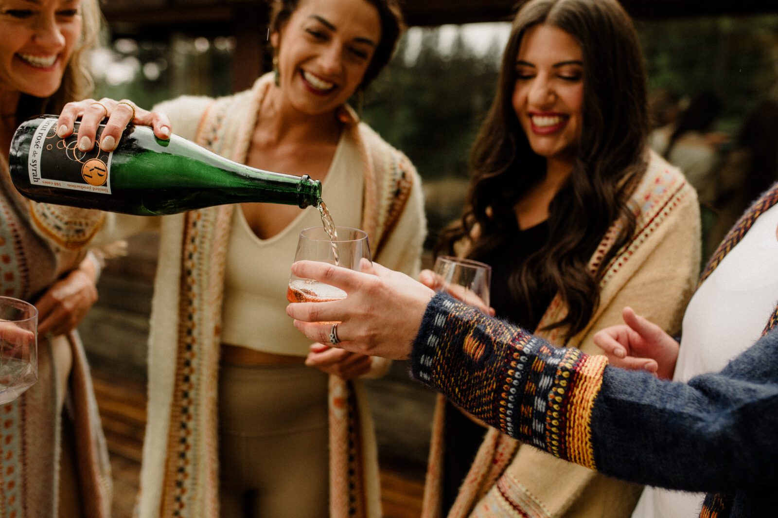 Rainy Montana Destination Wedding - Feathered Pipe Ranch