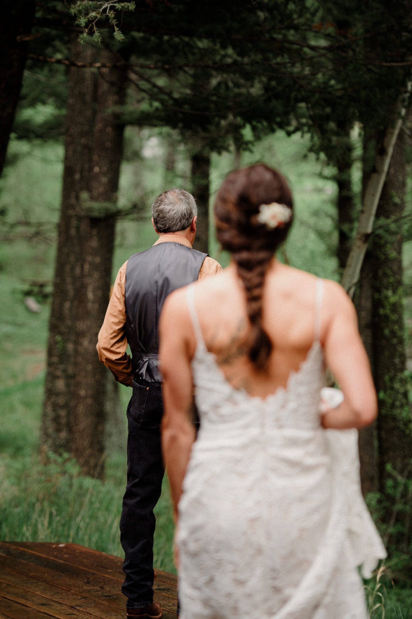 Rainy Montana Destination Wedding - Feathered Pipe Ranch