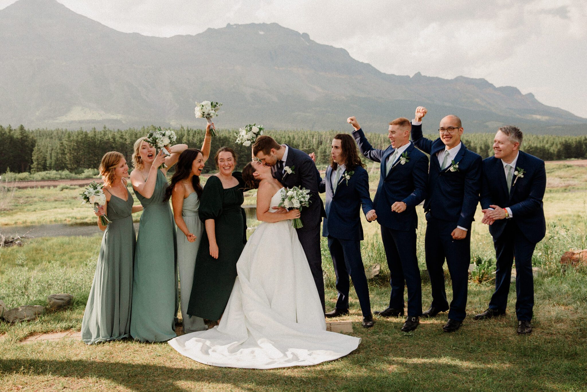 Summit Mountain Lodge Wedding - Glacier Wedding