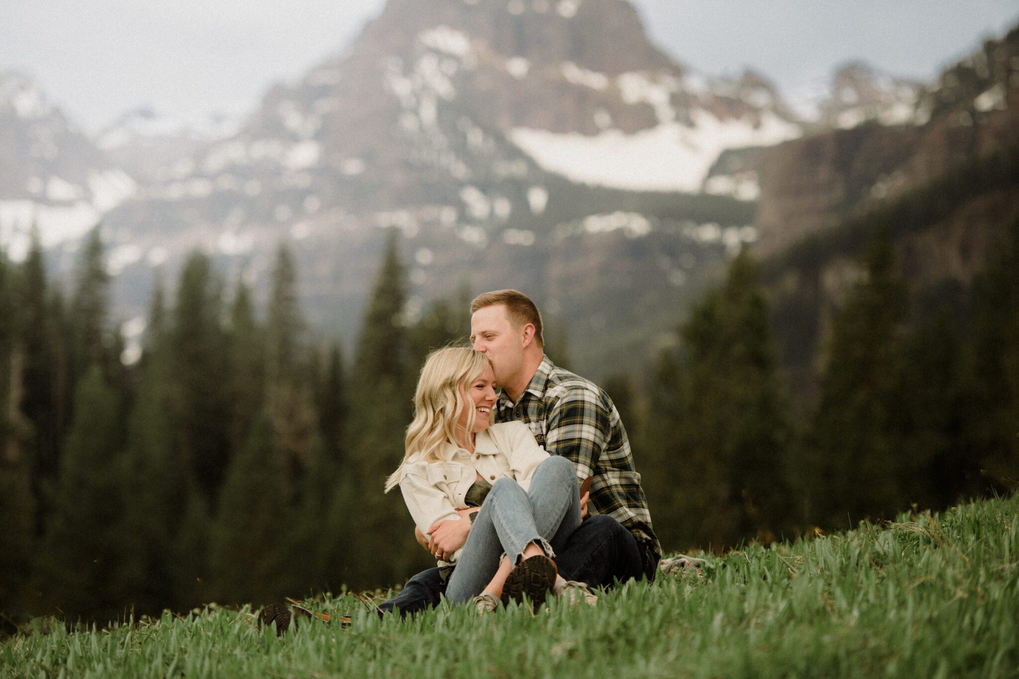 Bozeman Engagement Session at Hyalite - wild ride of love!