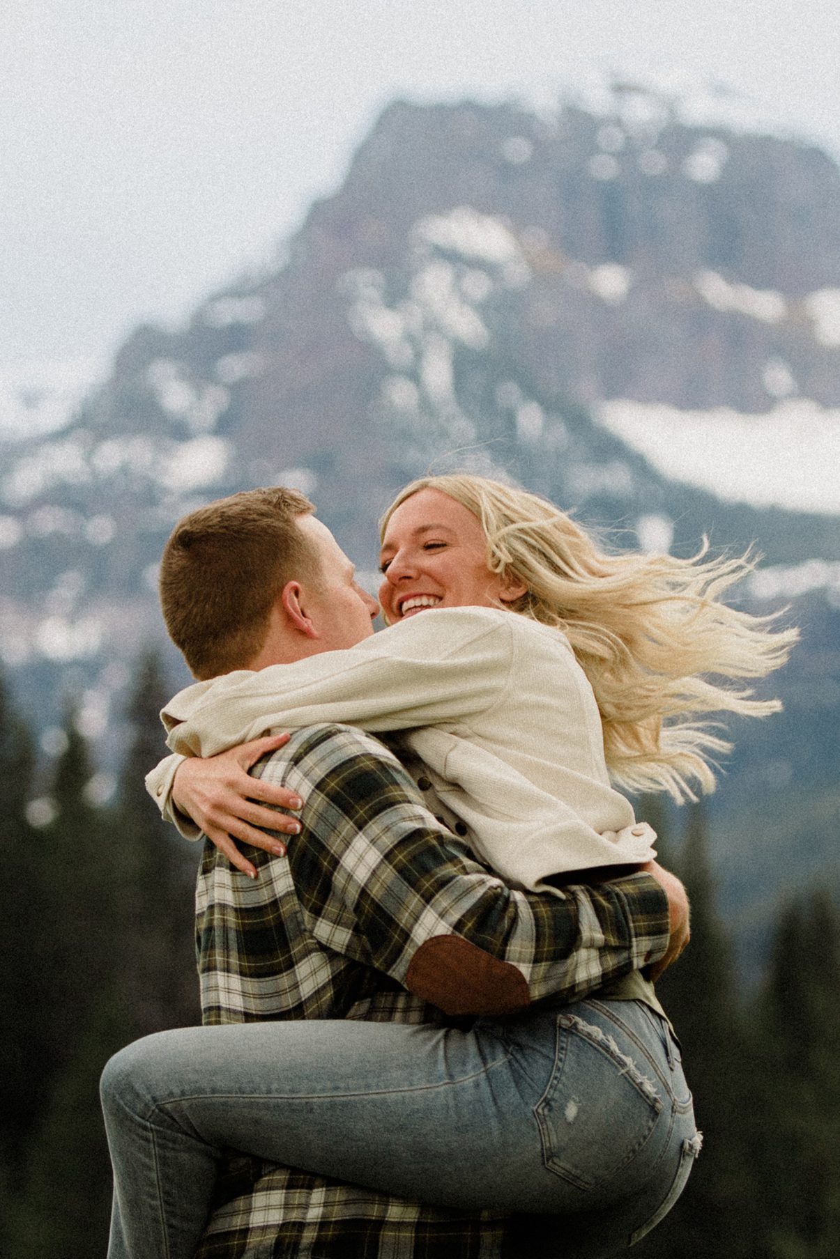 Bozeman Engagement Session at Hyalite - wild ride of love!