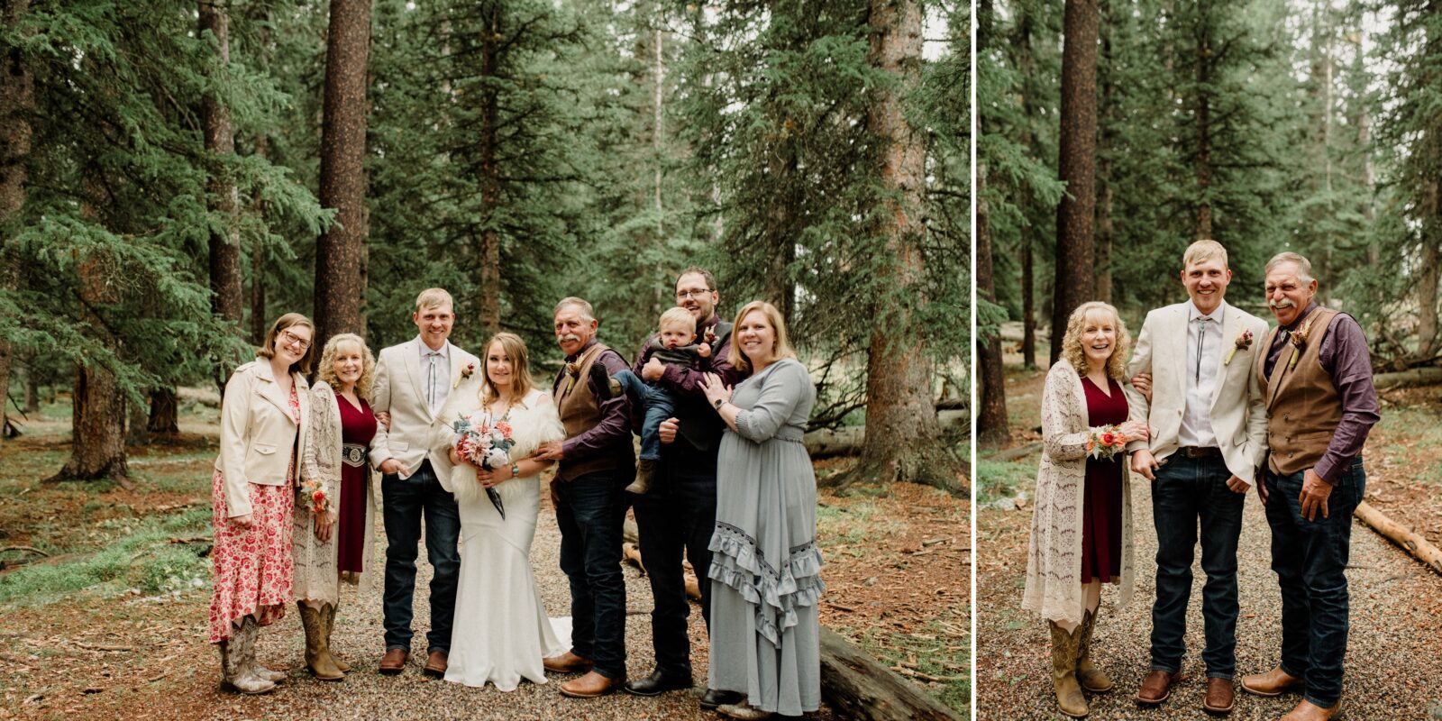 Bighorn National Forest Wedding - Dogs, Lightening, & Night Photos