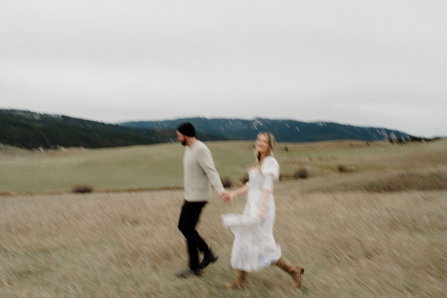 Bozeman Engagement Session - sheep dreams & champagne pops!