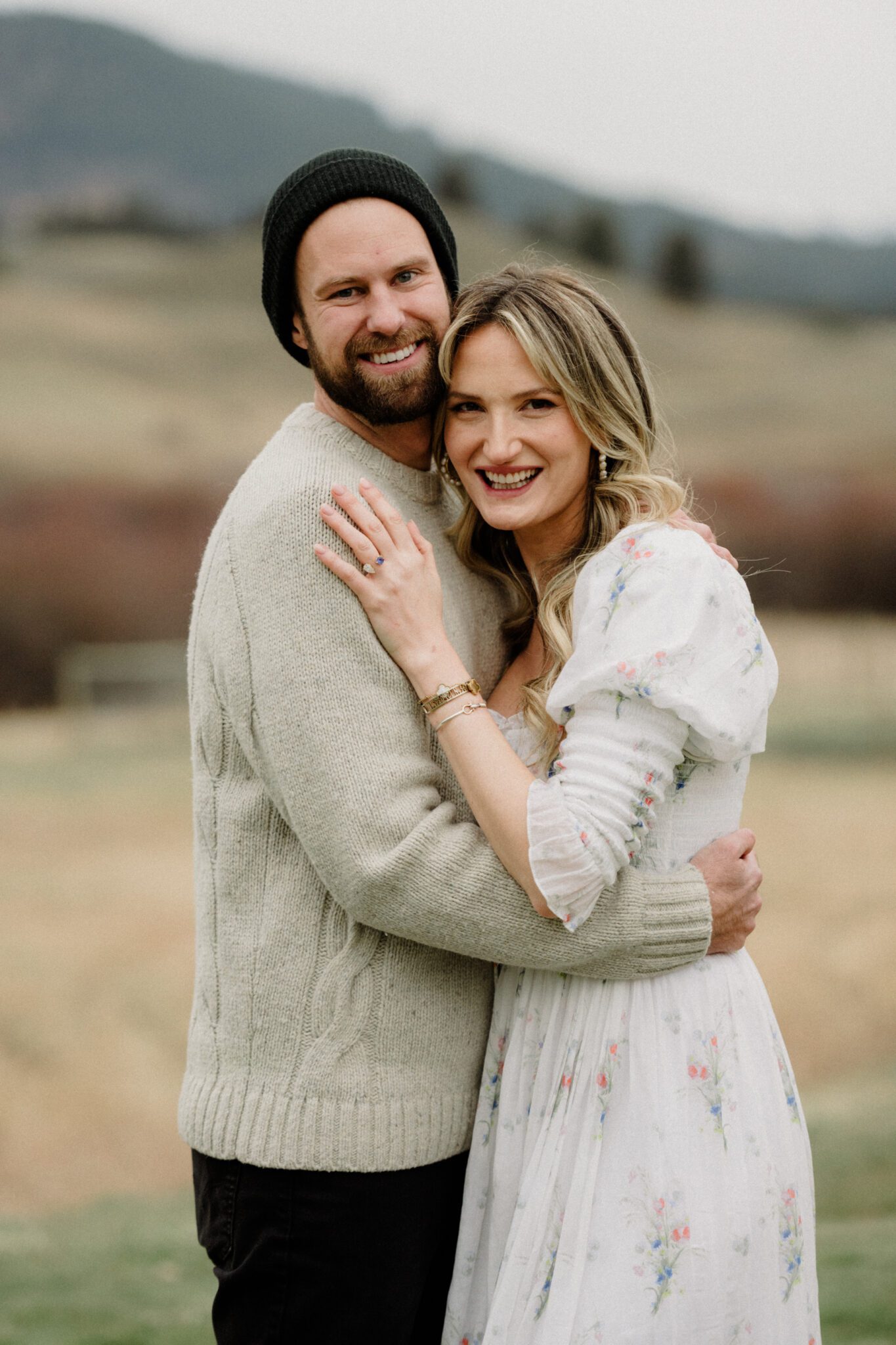 Bozeman Engagement Session - sheep dreams & champagne pops!