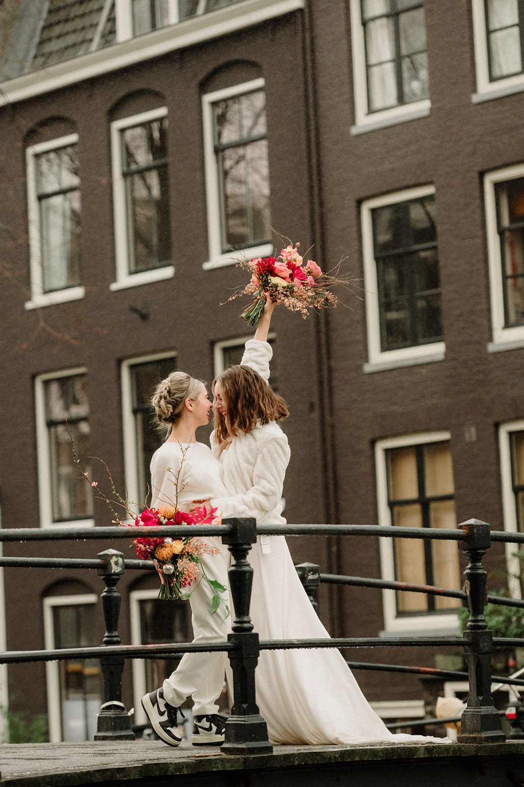 Amsterdam Gayborhood Elopement - Lesbian Love