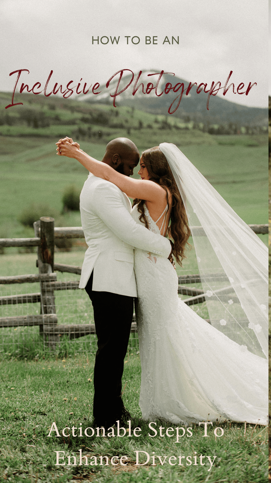 Be an Inclusive Wedding Photographer for Sizes and Race