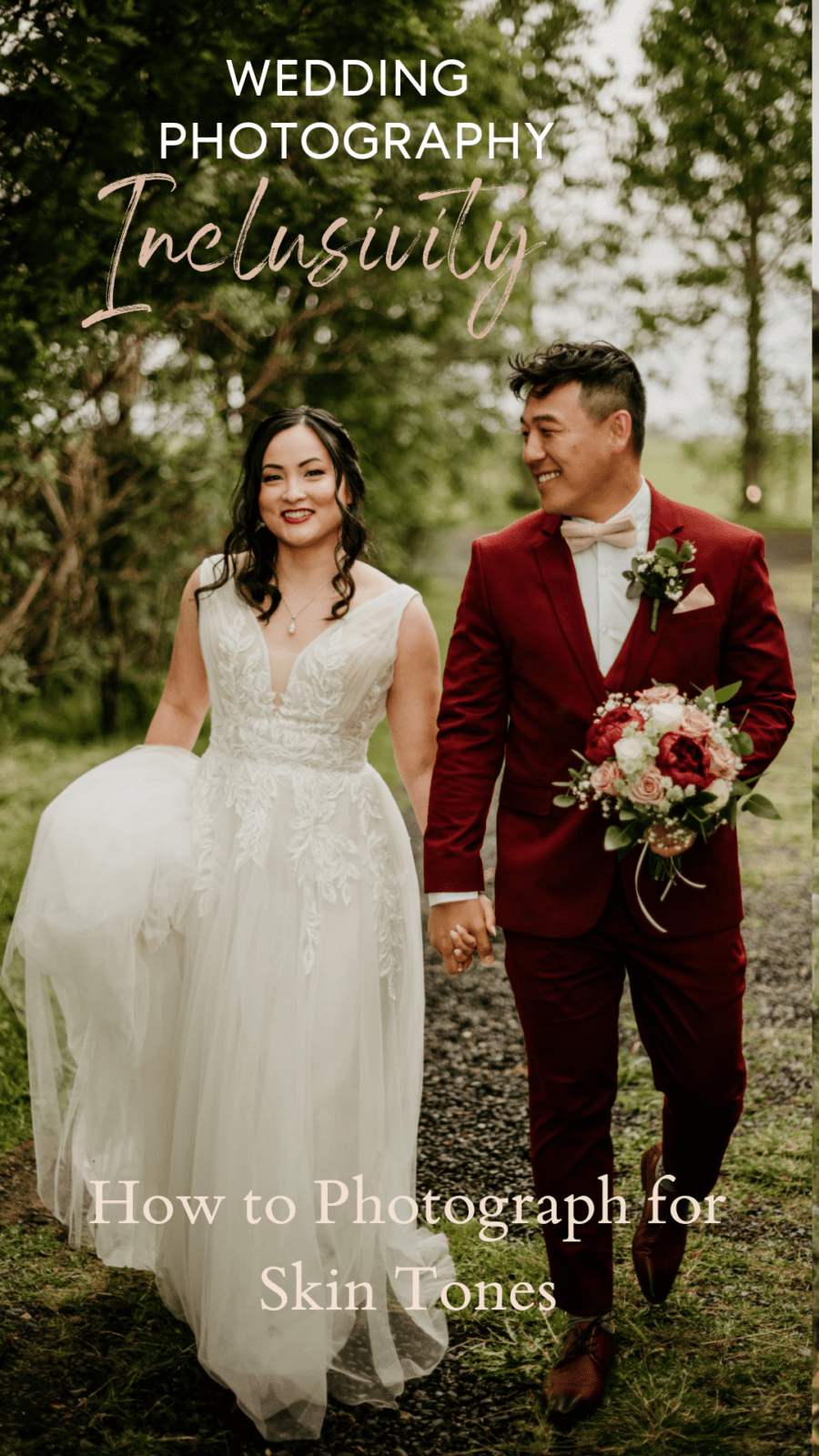 Be an Inclusive Wedding Photographer for Sizes and Race