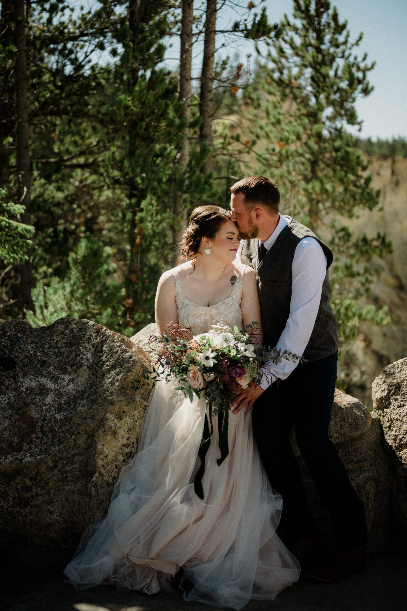 Yellowstone National Park Elopement - a wild af day in nature