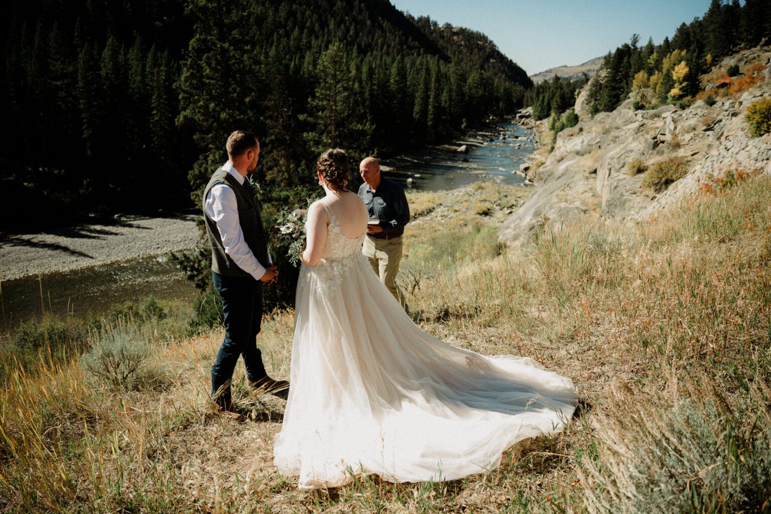 Yellowstone National Park Elopement - a wild af day in nature
