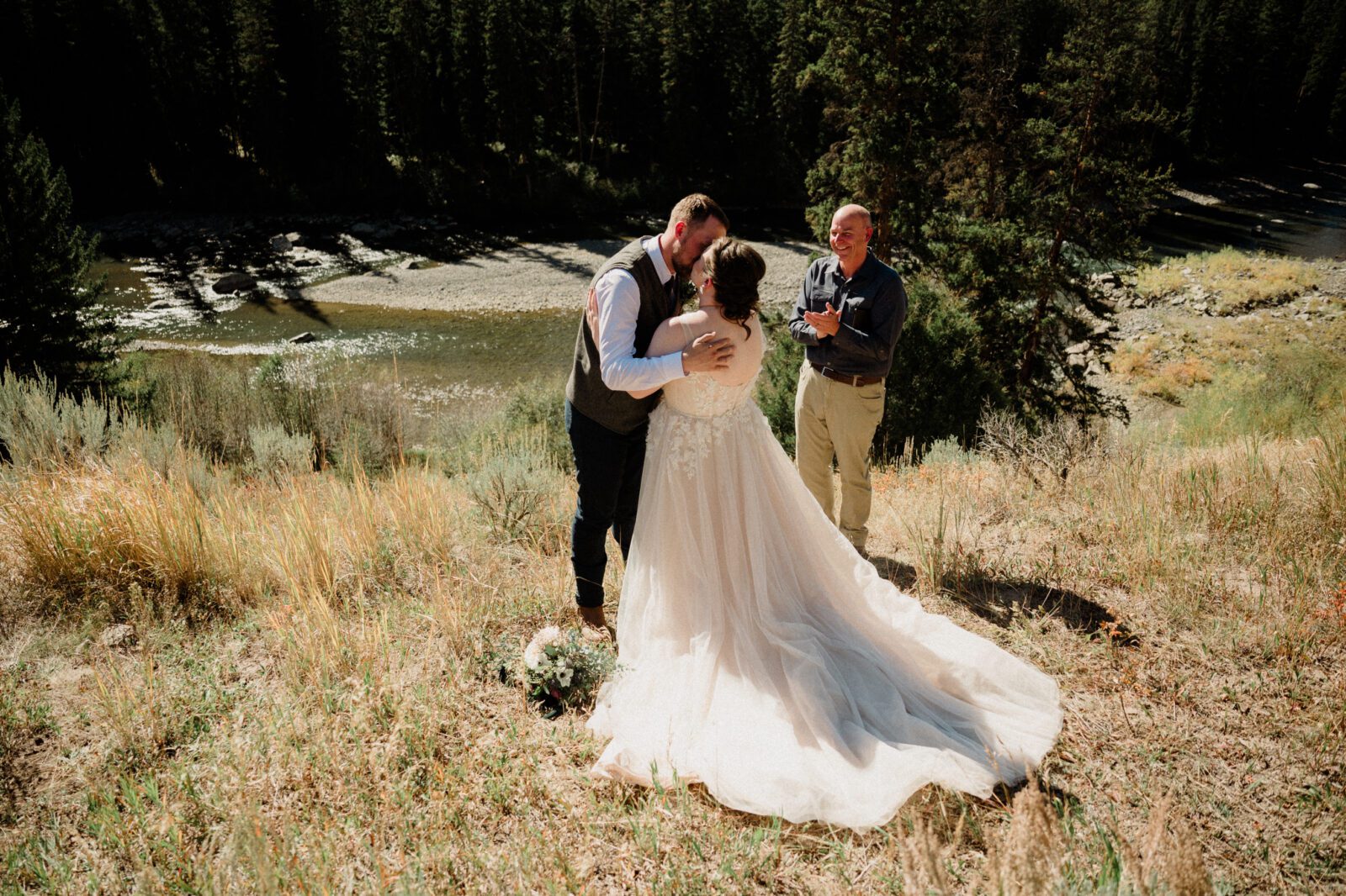 Yellowstone National Park Elopement - a wild af day in nature