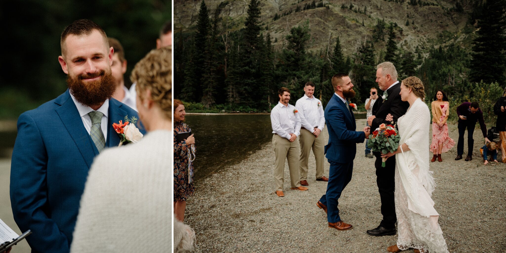 An Adventure Wedding in Glacier - "we literally did everything!"