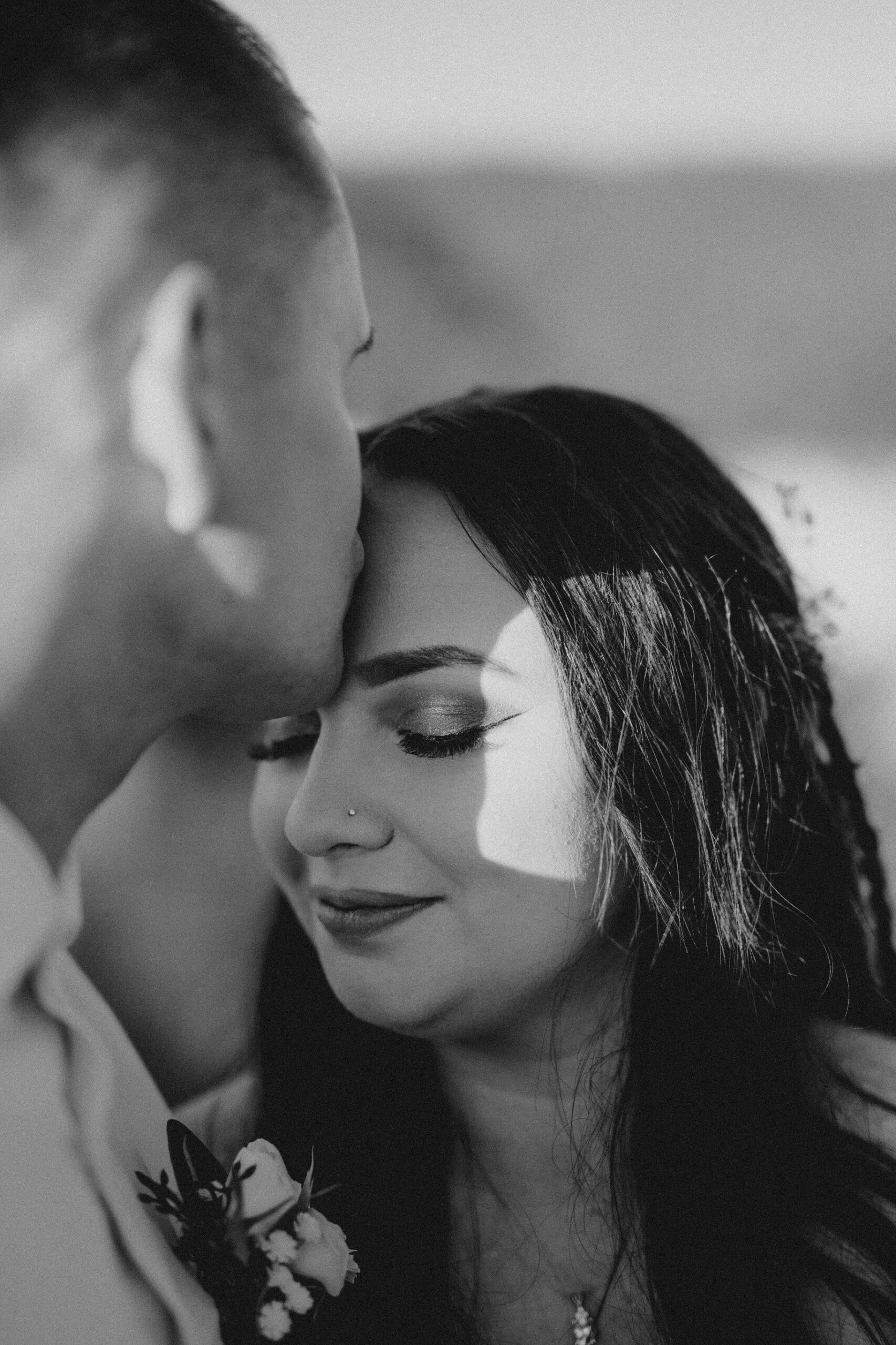 Elopement in Yellowstone - Artist Point Ceremony