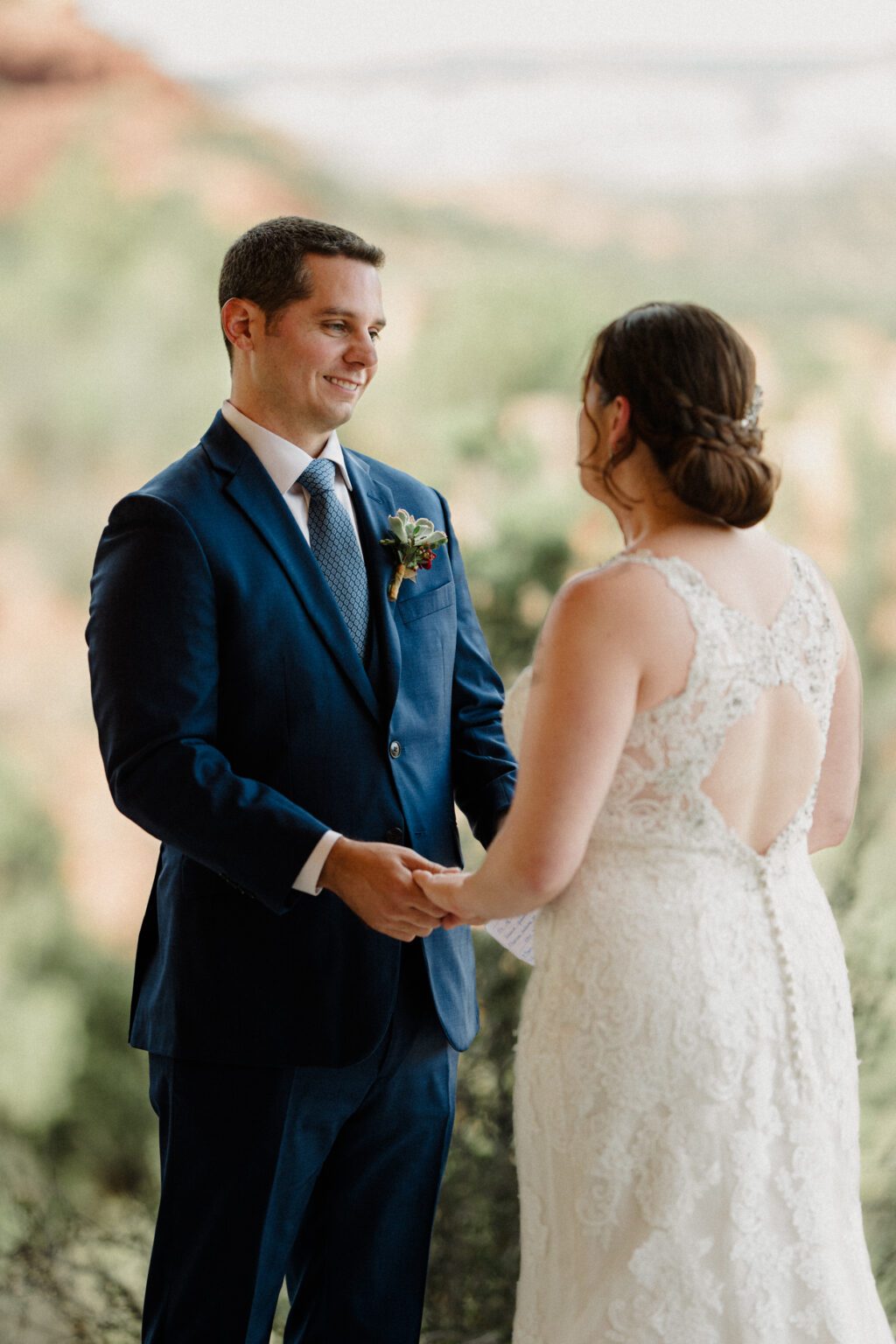 Magical Sedona Elopement - a stunning desert wedding adventure